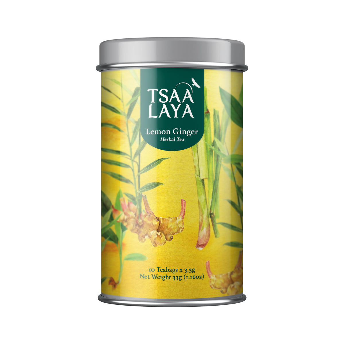 Tsaa Laya Lemon Ginger Tea Bags 33g | One World Deli